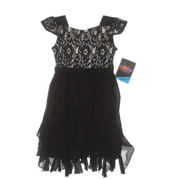 Disney | Dresses | Disney Pixar Coco Girls Lace Party Dress | Poshmark